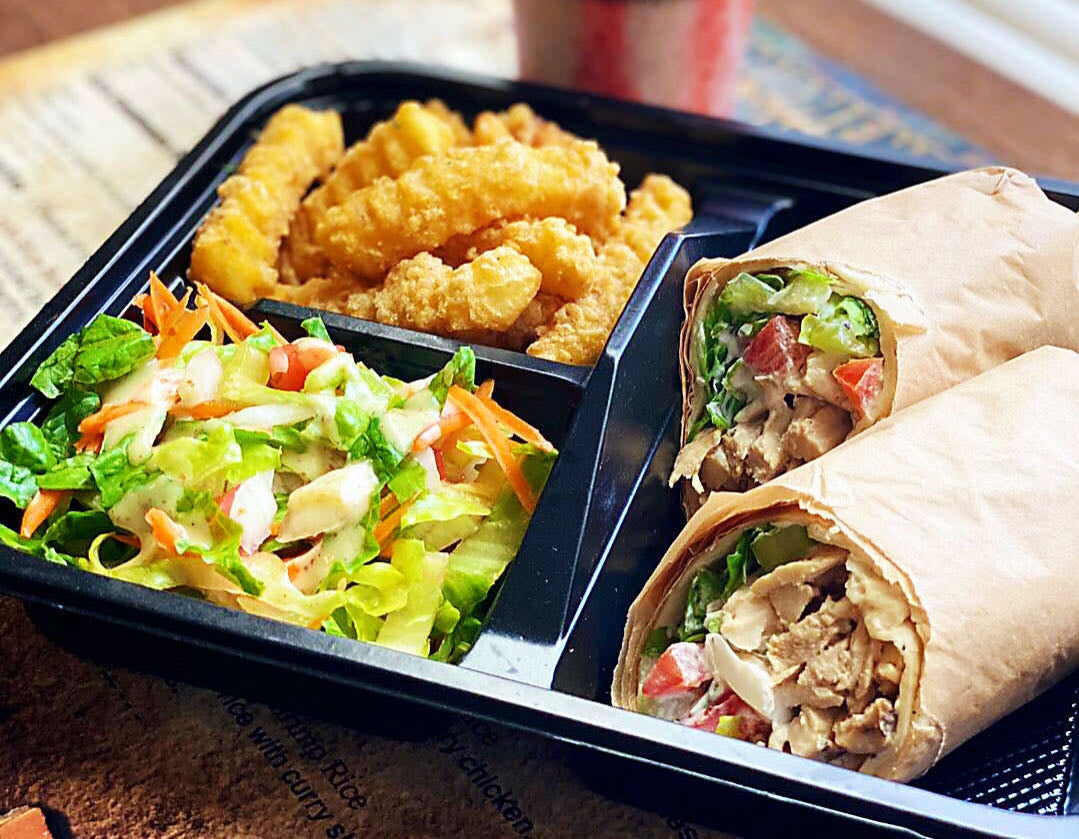 Chicken Wrap Combo (Call In After Order 407-203-8126) | Picasso Moments ...