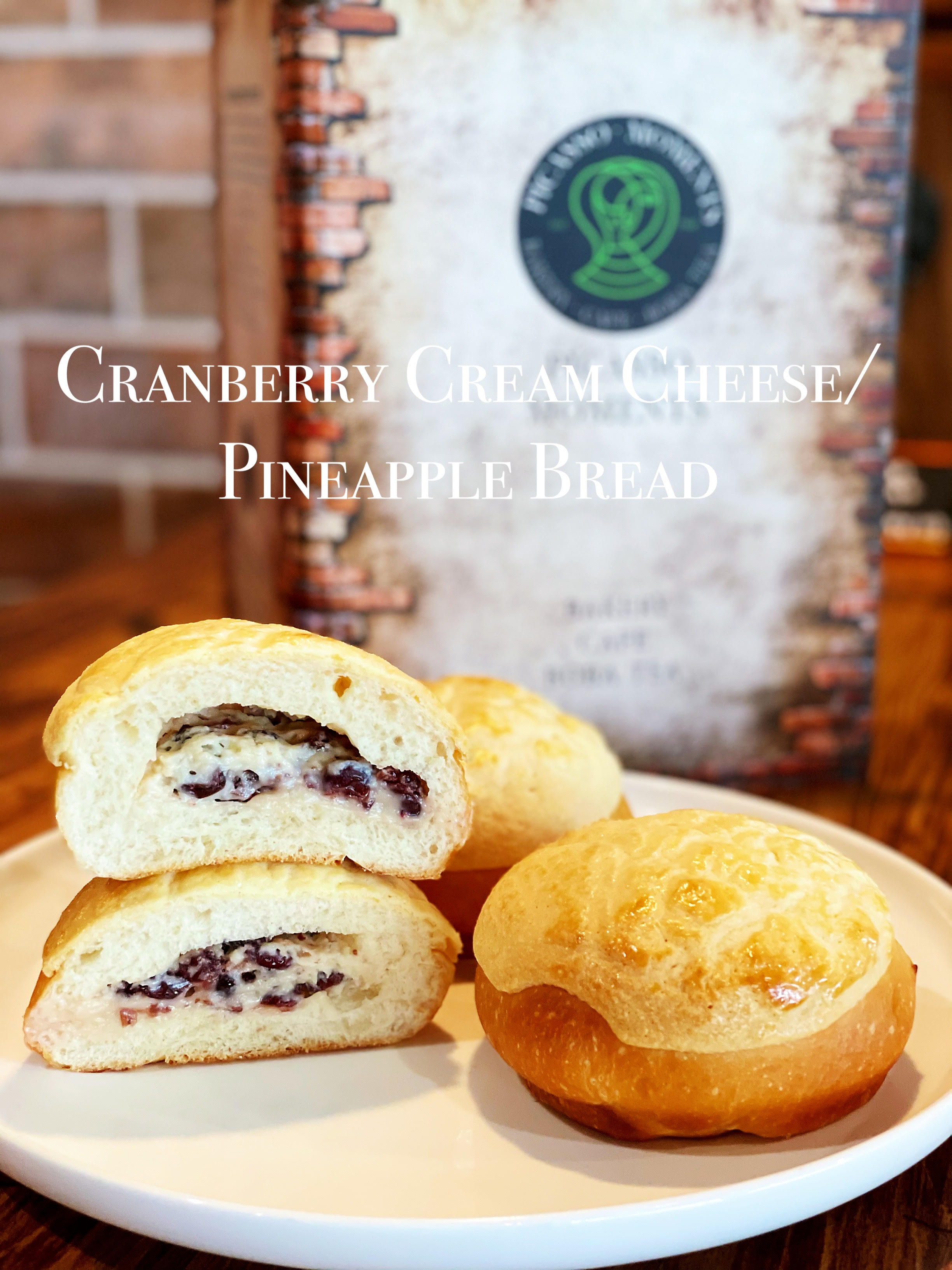 Cranberry Cream Cheese Bread | Picasso Moments Bakery
