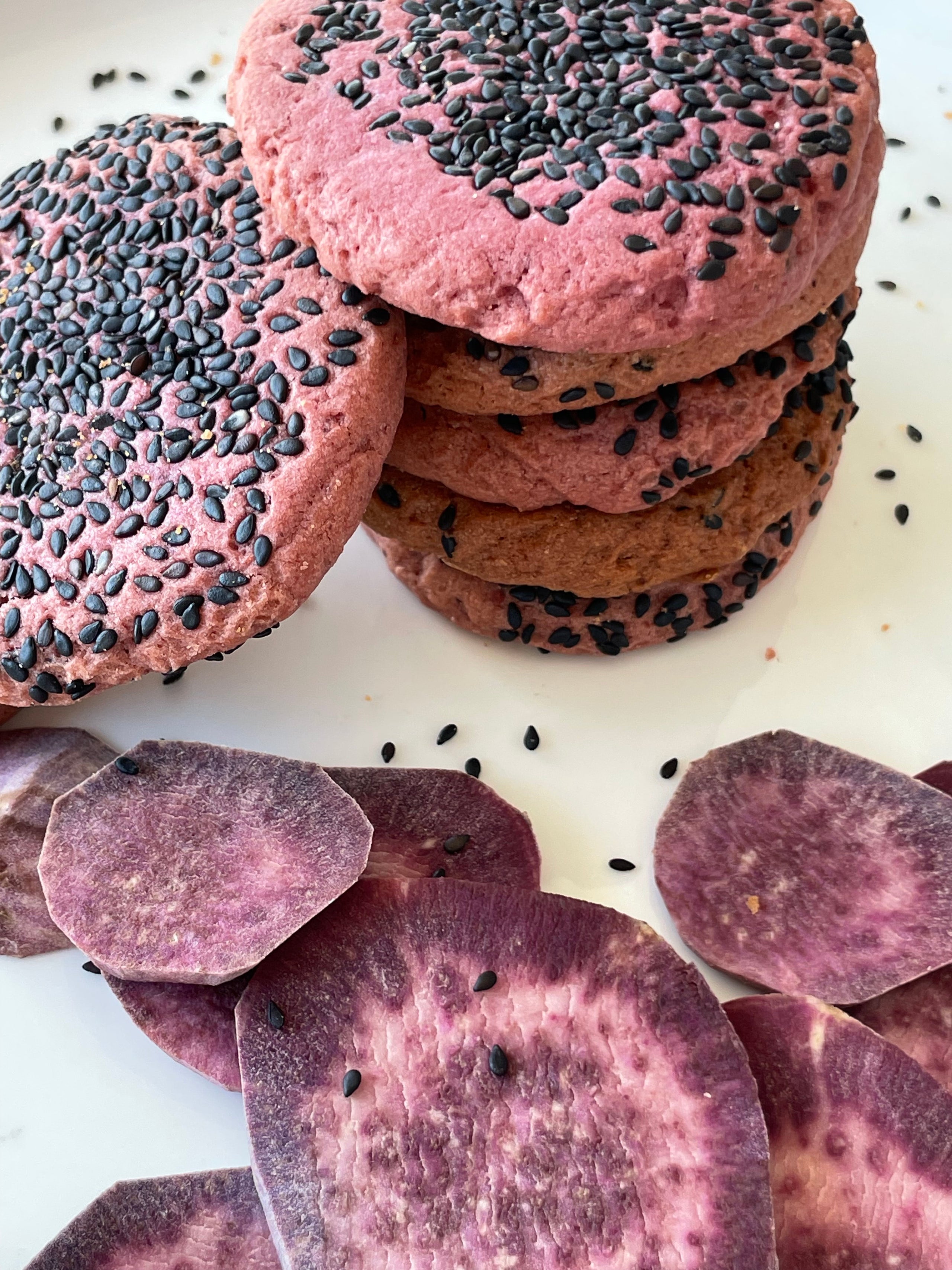 Ube Sesame Cookie | Picasso Moments Bakery